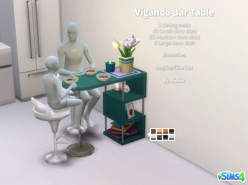 The Sims Resource - Vigando Bar Table