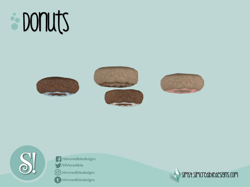 The Sims Resource - Donuts Ceiling lamp