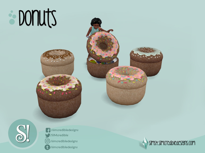 The Sims Resource - Donuts Toybox