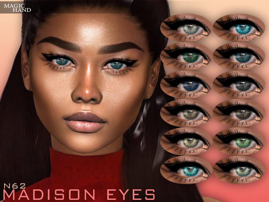 The Sims Resource - Madison Eyes N62 [Patreon]