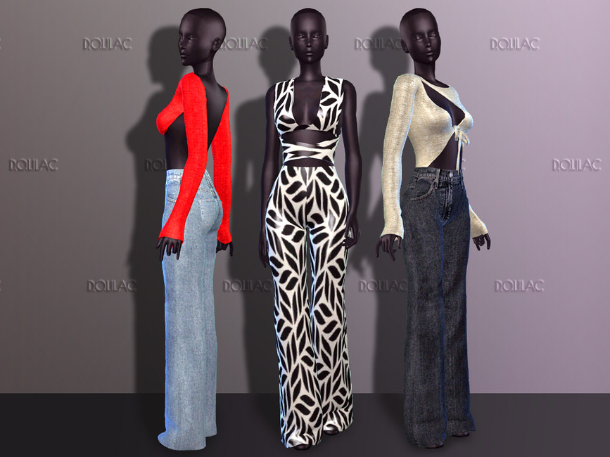 The Sims Resource - Straight Jean [SET] DO199