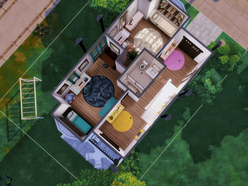 The Sims Resource - Modern Townhouse 1- No CC