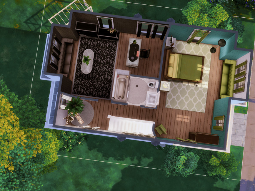The Sims Resource - Modern Townhouse 1- No CC