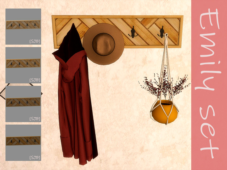 The Sims Resource - Emily set clothes hanger