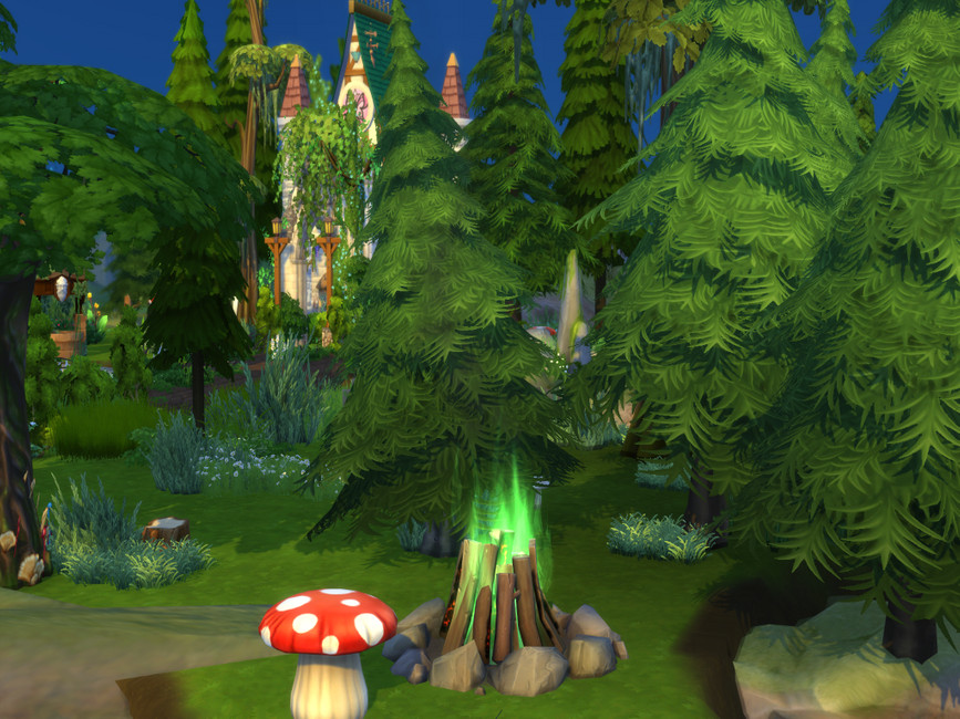 The Sims Resource - Castle (The Green Elf)
