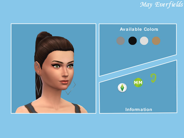 The Sims Resource | Big Squared Hoops