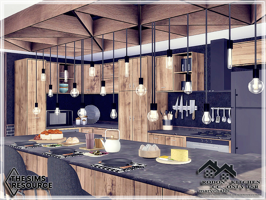 The Sims Resource - RODON - Kitchen - CC only TSR