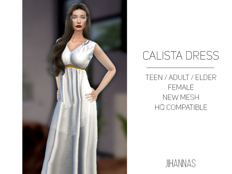 The Sims Resource | Calista Dress