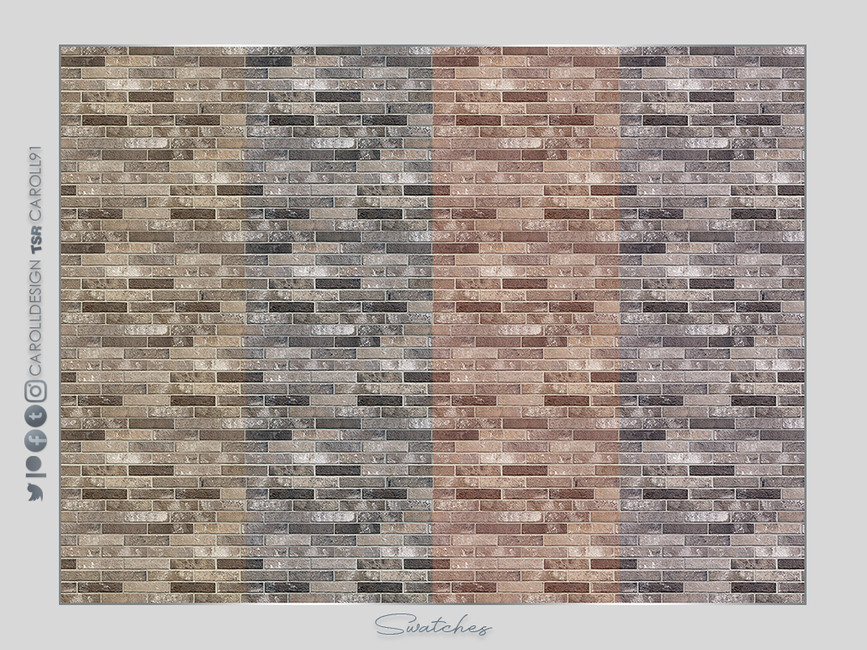 The Sims Resource - Rustic Bricks 5