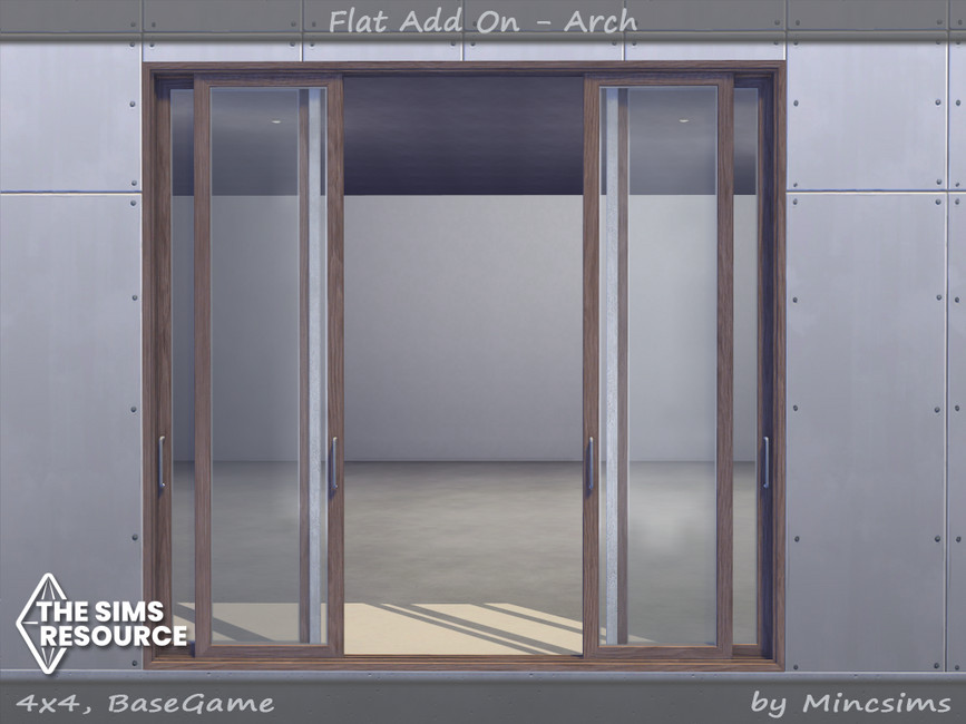 The Sims Resource - Flat Arch 4x4