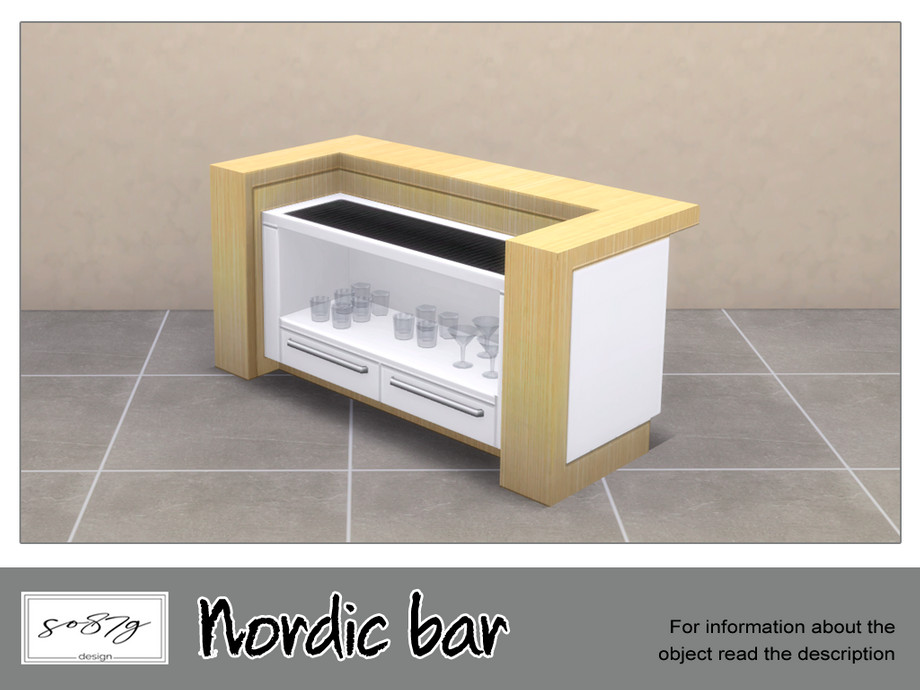 The Sims Resource | Nordic bar