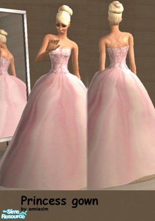 The Sims Resource - Princess gown