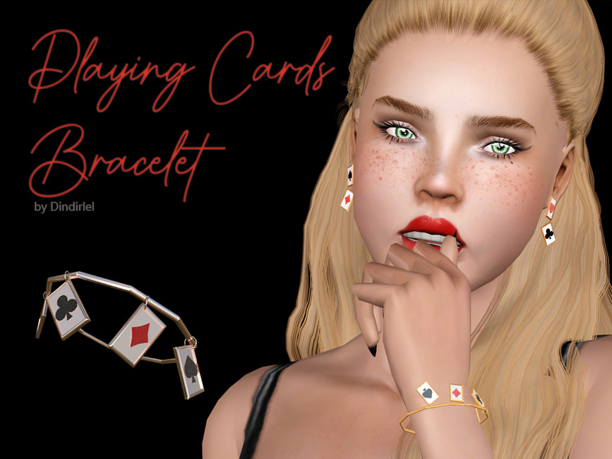 The Sims Resource - Playing Cards Bracelet