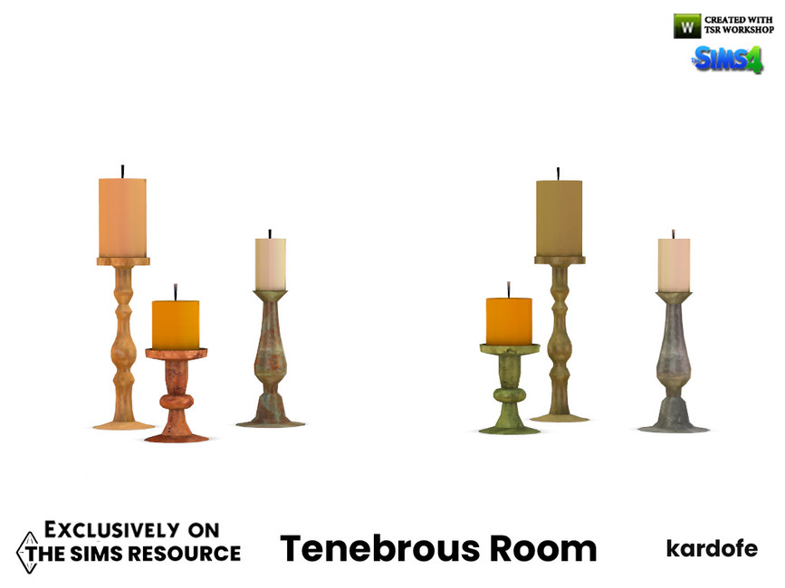 The Sims Resource - Tenebrous Room_Candlesticks