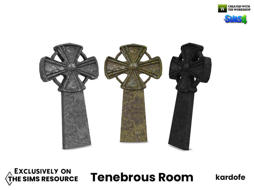 The Sims Resource - Tenebrous Room_Tombstone