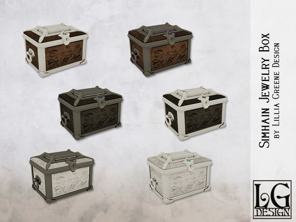 The Sims Resource | Simhain Jewelry Box