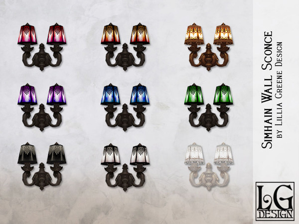 The Sims Resource | Simhain Wall Sconce