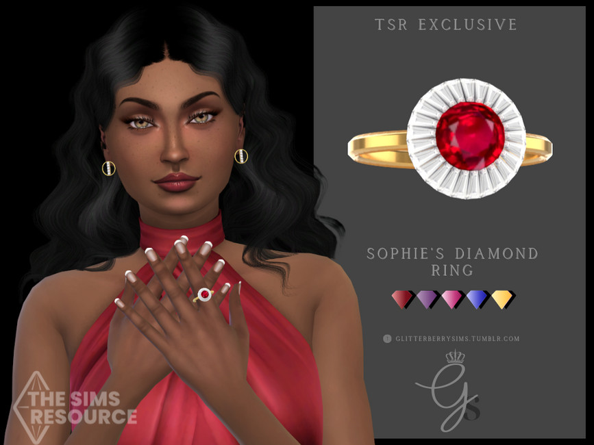 The Sims Resource - Sophie's Diamond Ring
