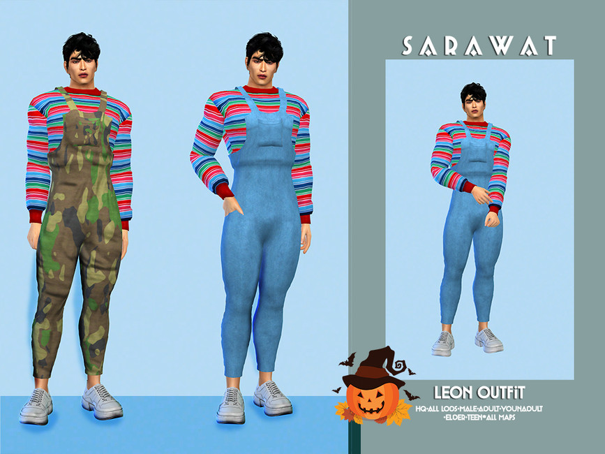 The Sims Resource - Sarawat_Leon Outfit
