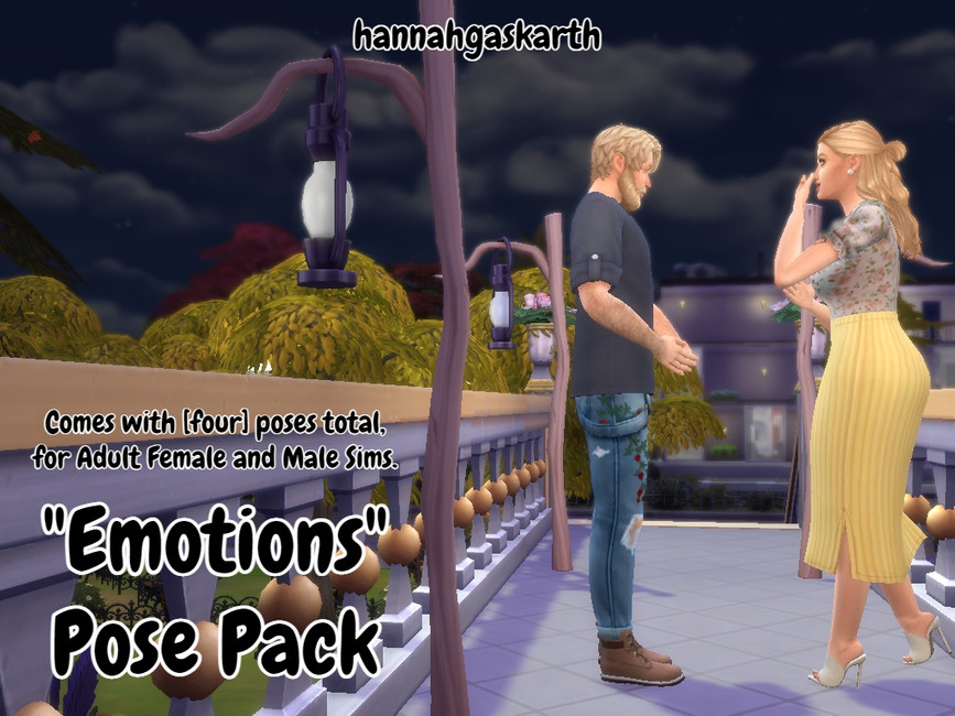 The Sims Resource - Emotions [Pose Pack]