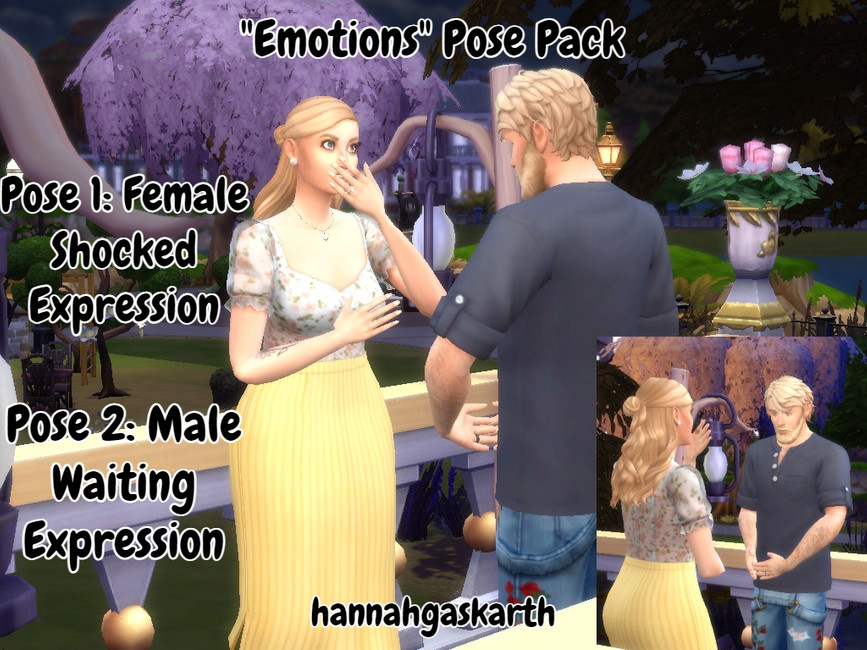 The Sims Resource - Emotions [Pose Pack]