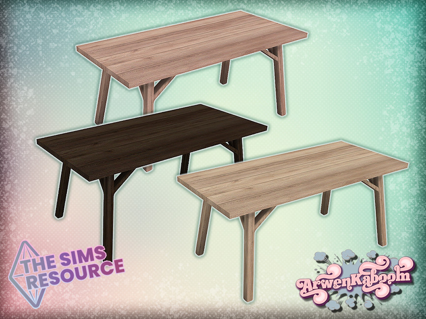 The Sims Resource - Mararbor - Dining Table