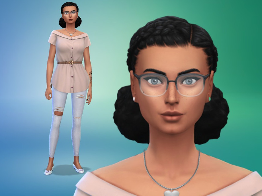 The Sims Resource | Nadia Alves (No CC)