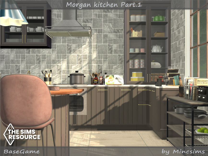 The Sims Resource - Morgan Kitchen Part.1