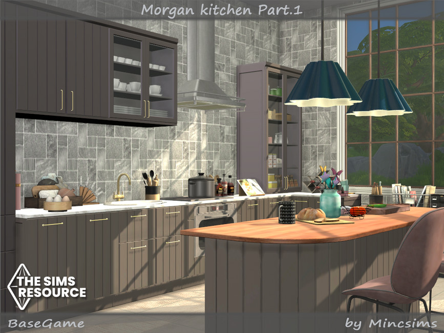The Sims Resource - Morgan Kitchen Part.1
