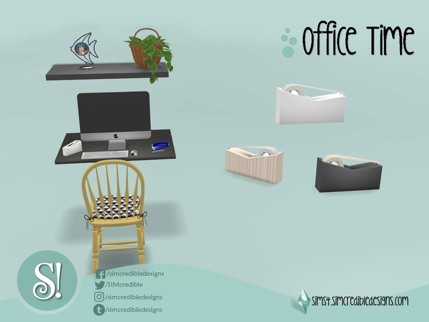 The Sims Resource - Office time tape