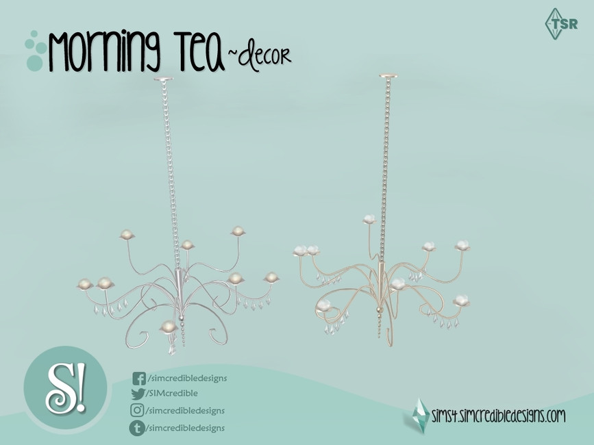 The Sims Resource - Morning Tea ceiling lamp tall