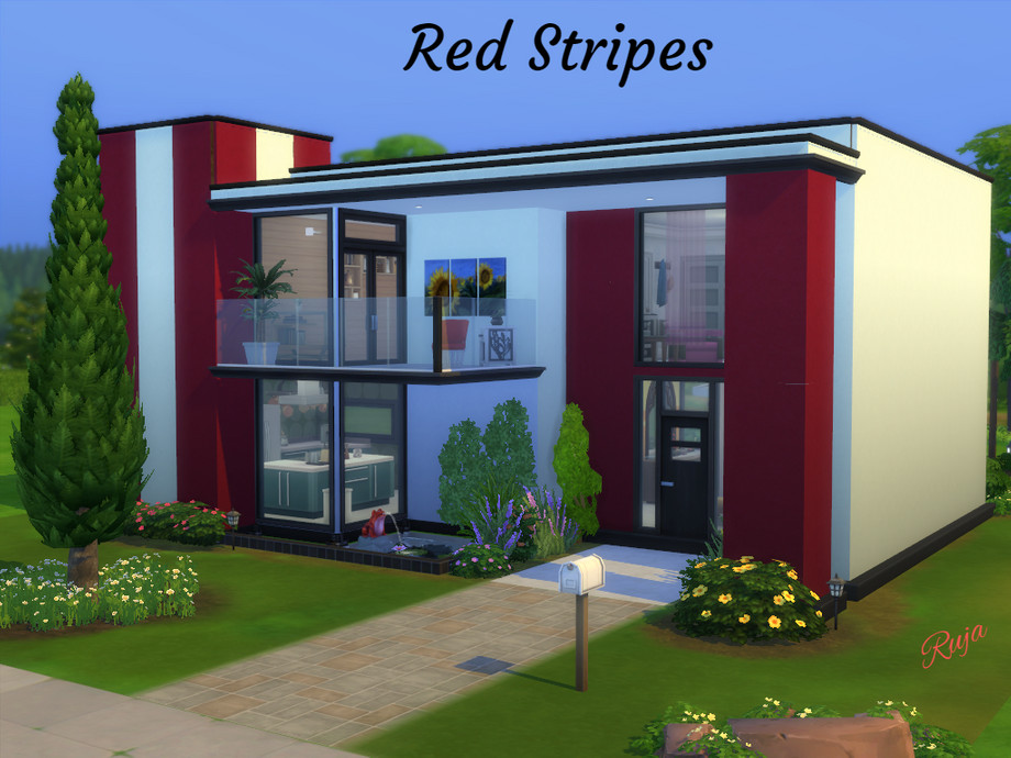 The Sims Resource | Red Stripes