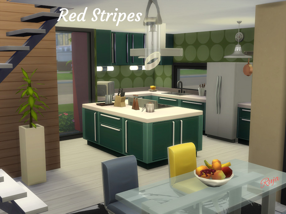 The Sims Resource | Red Stripes