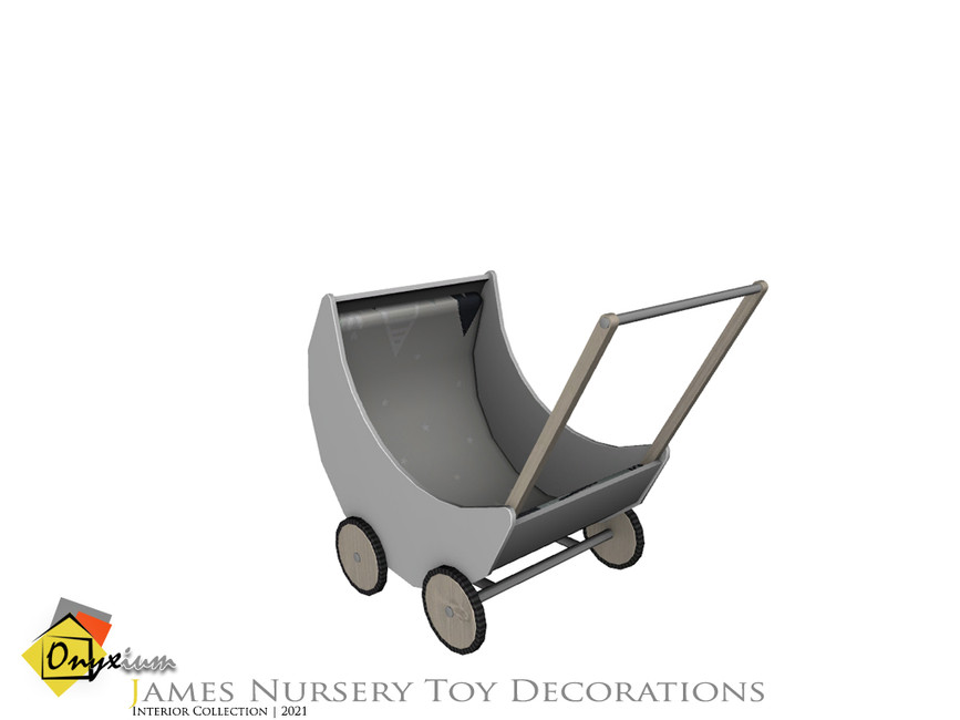 The Sims Resource - James Baby Pram
