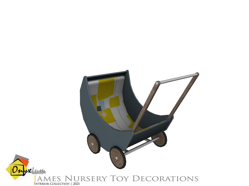 The Sims Resource - James Baby Pram