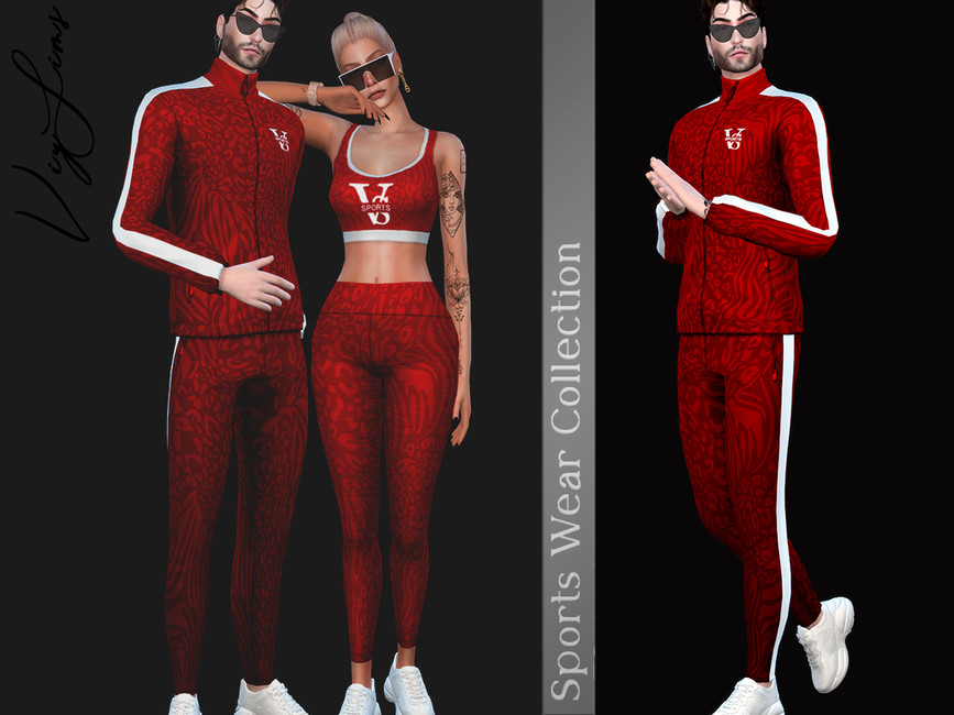 The Sims Resource - Exclusive Set - Sports Wear Collection