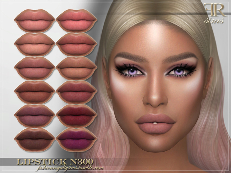 The Sims Resource | Lipstick N300