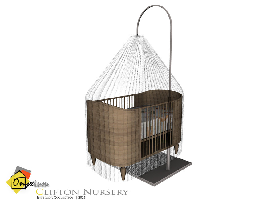 The Sims Resource - Clifton Crib Mosquito Net