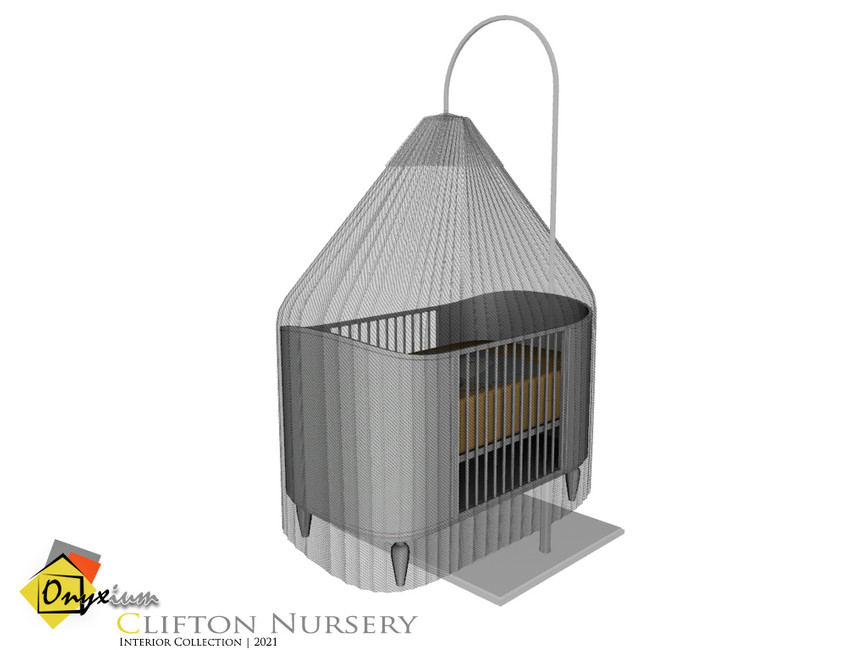The Sims Resource - Clifton Crib Mosquito Net