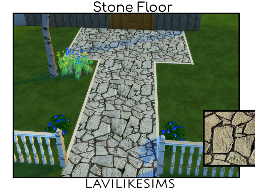 The Sims Resource - Stone Floor