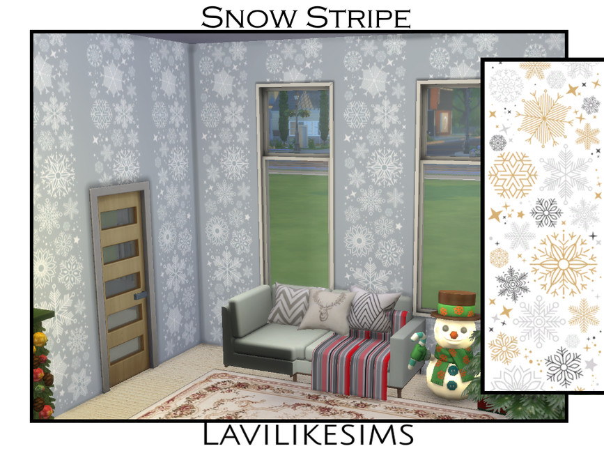 The Sims Resource - Snow Stripe