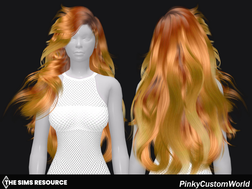 The Sims Resource - Fantasy Retexture of Ariel hair by S-Club