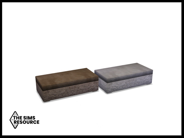 The Sims Resource | Harmony and Hue Ottoman
