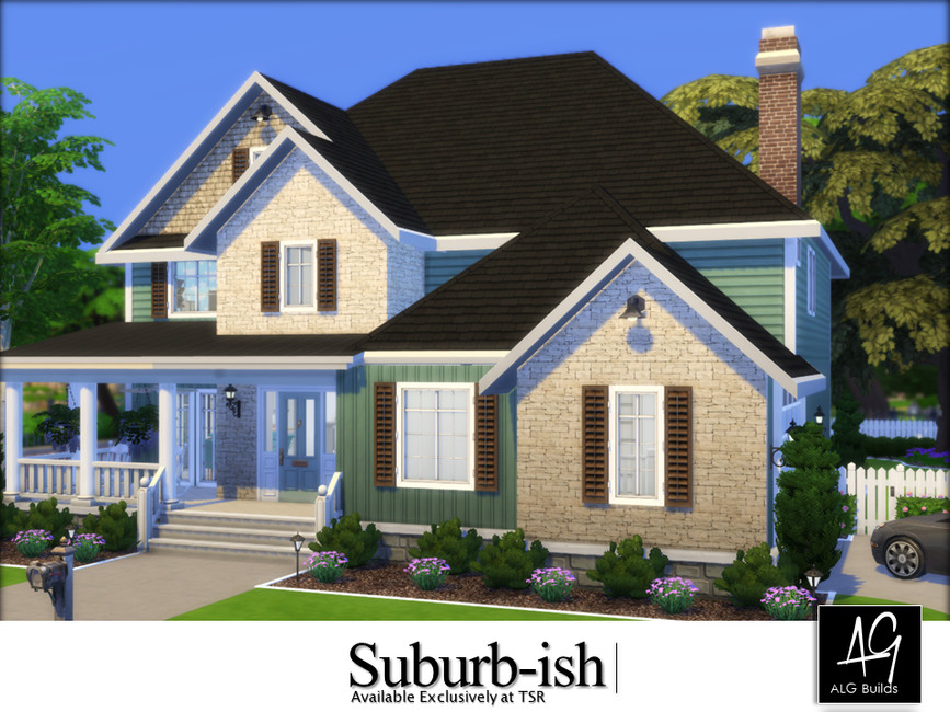 The Sims Resource - Suburb-ish