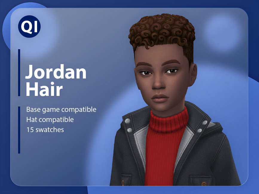 The Sims Resource - Jordan Hair