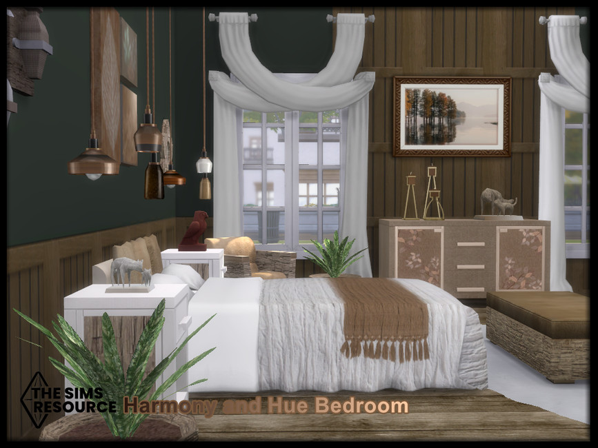 The Sims Resource - Harmony and Hue Bedroom
