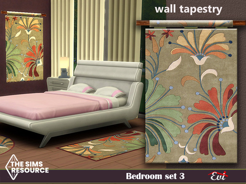 The Sims Resource | evi Bedroom tapestry 3