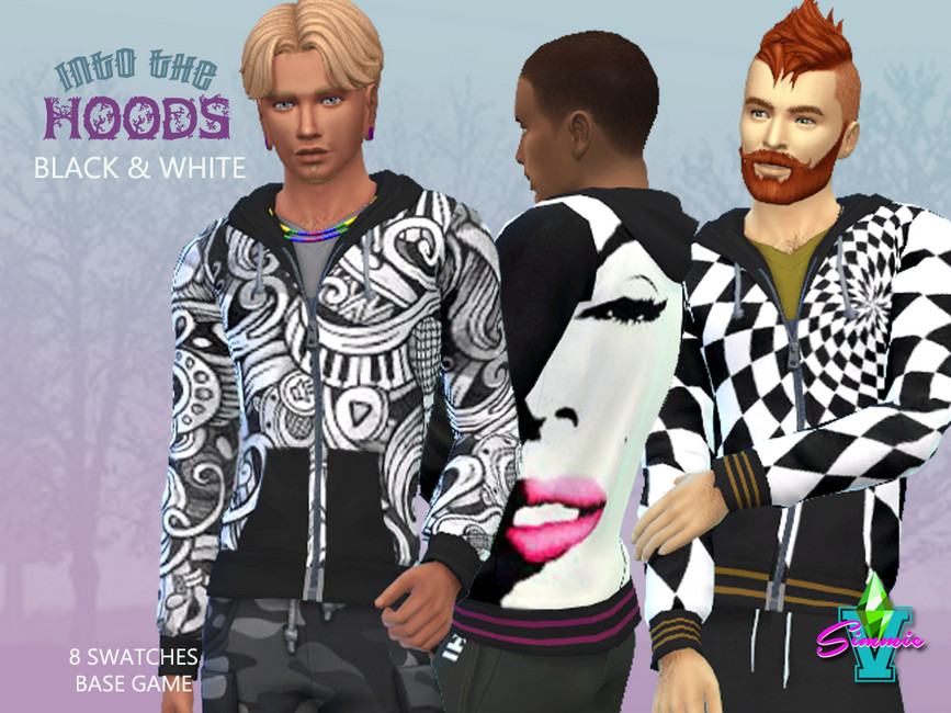 The Sims Resource - Into the Hoods Black & White