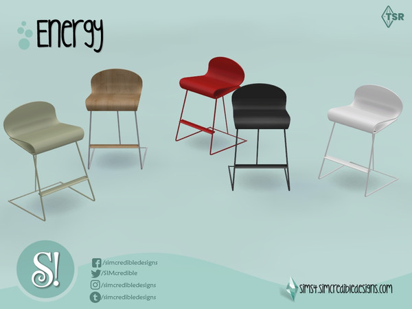 The Sims Resource - Pacific Heights Bar Stool