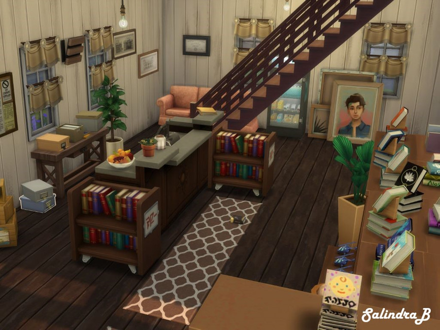 The Sims Resource - The Old Bookstore - NoCC